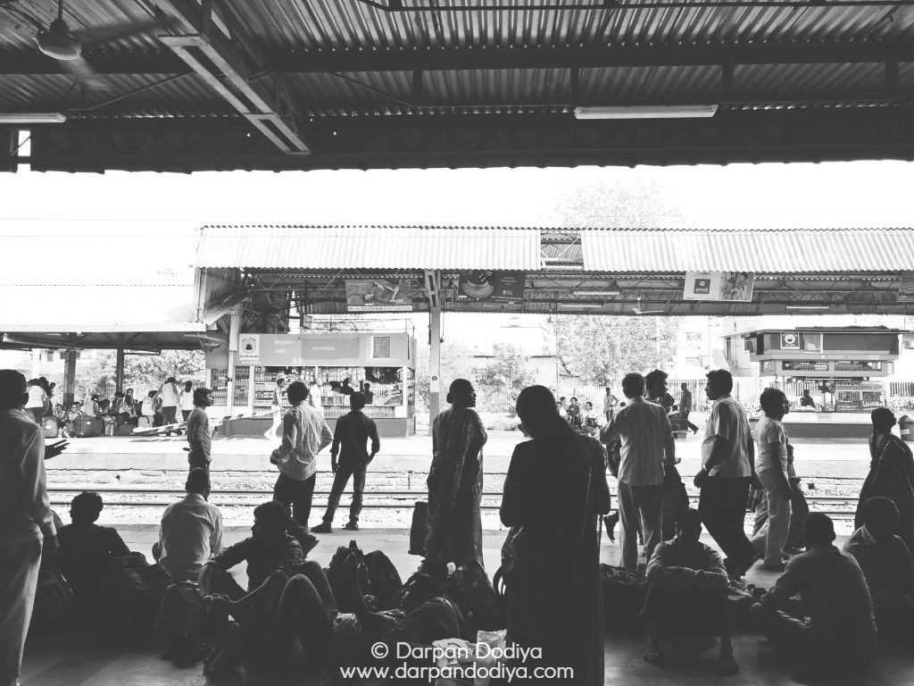 Photo Scribblings at Valsad Railway Station – Darpan Dodiya