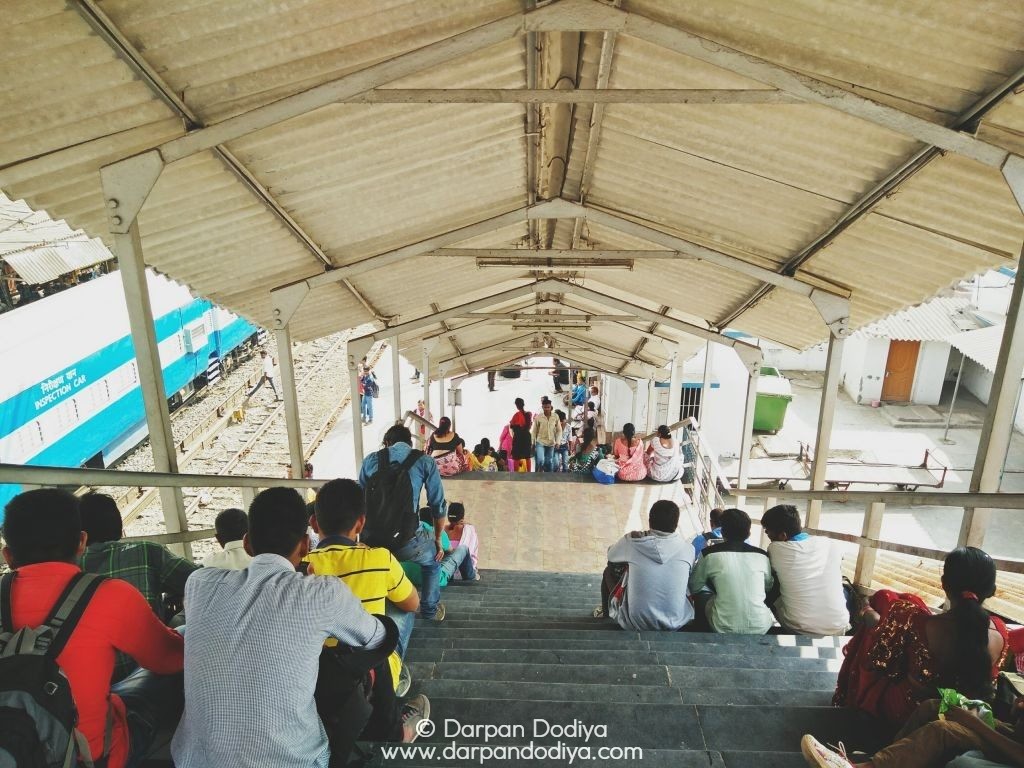 Photo Scribblings at Valsad Railway Station – Darpan Dodiya